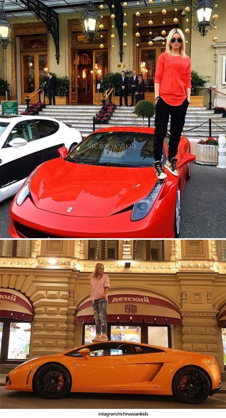 Wealthy Russians Stand on Luxury Cars in New Social Media Trend - DongA ...
