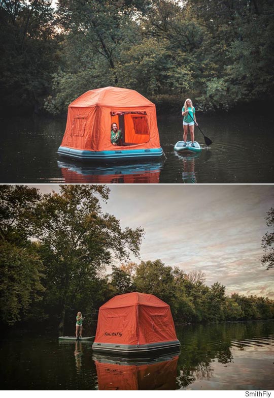 Innovative Floating Tent Captures Attention - DongA Science
