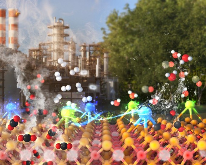 Aerosol Process Maximizes Performance and Production of CO2 Conversion ...