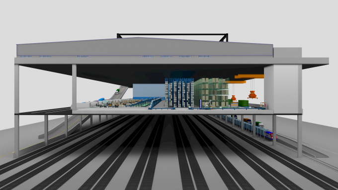 KRRI Develops 3-Story Smart Logistics Terminal Atop Railway Tracks ...